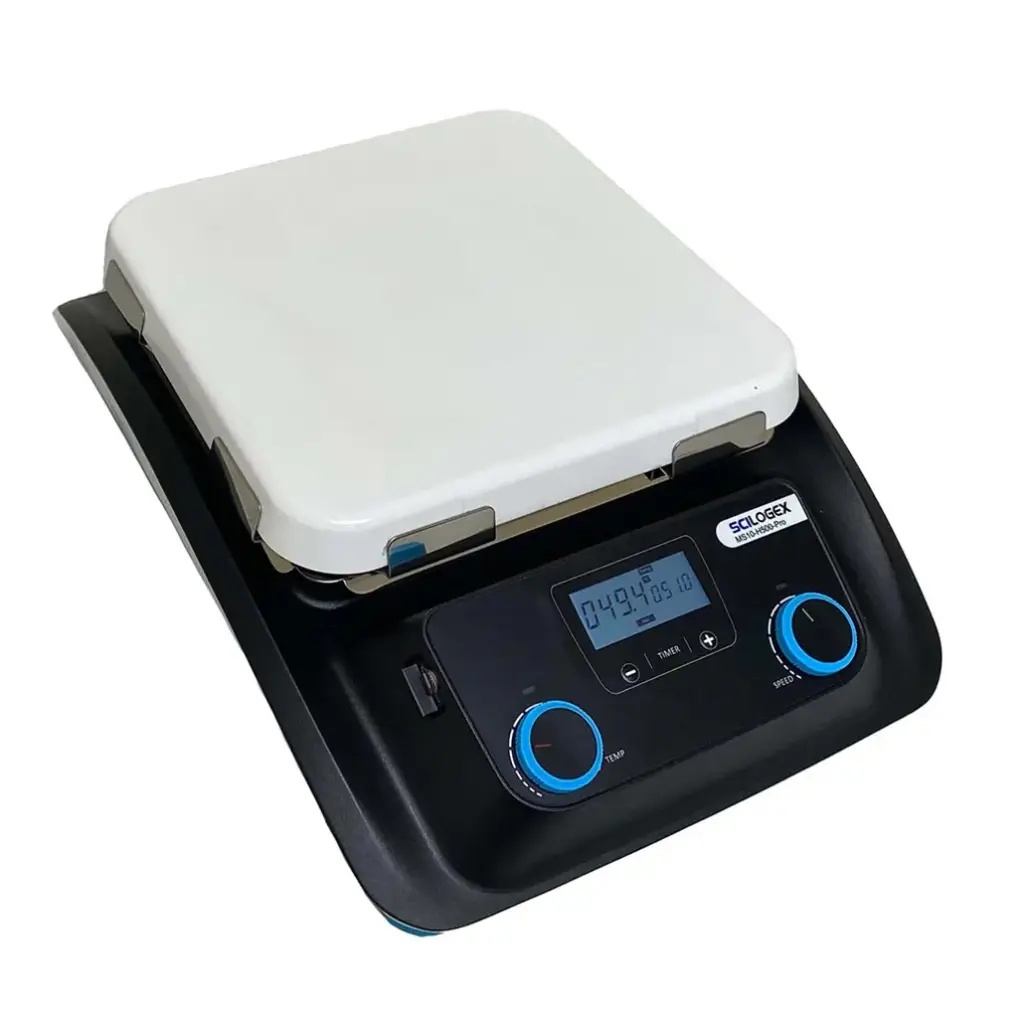 SCILOGEX SCI500HS-Pro LCD Digital 10x10 Magnetic Hotplate Stirrer 500°C/1500rpm Max. | Scilogex